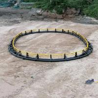 China Long-service-life HDPE Floating Circular Fish Cage for sale