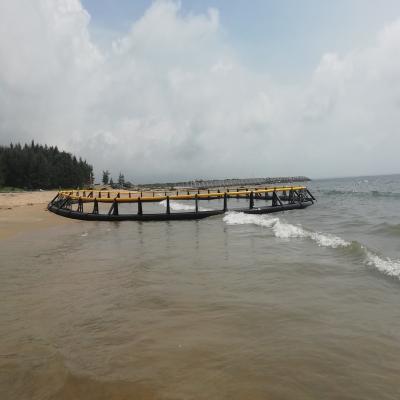 China Mini Simple Circular Floating Fish Cage, Equipment for Family-Style Coastal Aquaculture for sale