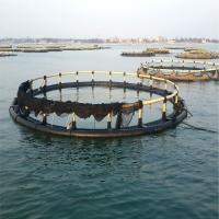 China Full Integrated Circular Fish Cage Set, One-Stop Complete Gear with Frame, Culture Nets & Protection Nets for sale