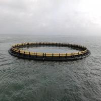 China Magical Circular Aquaculture Cage, Unlock Miracle High Yield, Legendary Tool for Offshore Fish Farming for sale