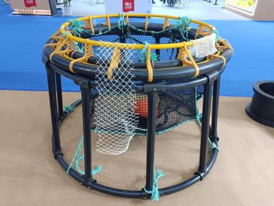 China 10m by 10m HDPE Fish Cage — Ideal for New & Upgraded African Fish Farms for sale