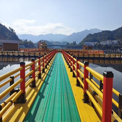 China Anti-Corrosion Square Fish Cage With Pedal Work Platform for sale