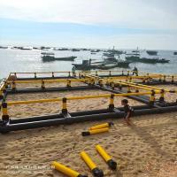 China Combined Square Fish Cage Group With Complete Anchor Accessories for sale