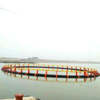 China Typhoon-Resistant HDPE Cages | Extra-Thick Frame + Heavy Mooring | Withstands Level-12 Storms for sale