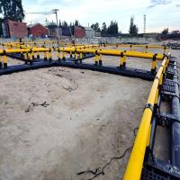 China Modular HDPE Cage Raft System | Free Combination & Splicing | Scale Up On Demand for sale