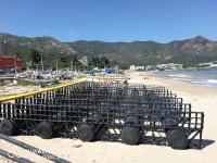 China HDPE floating fish cage is designed for aquaculture and recreational fishing for sale