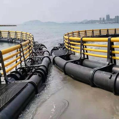 China Integrated Deep Water Fish Cage, High Stability Welded HDPE Cage for sale