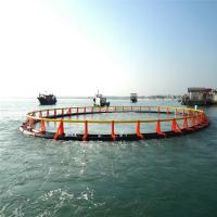 China Anti-Aging UV Stabilized HDPE Fish Cage for Long-Term Open Water Service for sale