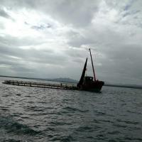 China 80m Circumference HDPE Circular Fish Cage for Marine Fish & Shrimp Farming for sale