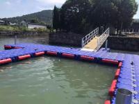 China Interlocking Modular Pontoon Blocks for Cost‑Effective HDPE Floating Aquaculture Platform (25‑Year Design Life) for sale