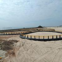China High Strength Welded HDPE Fish Cage Anti-current Anti-deformation Marine Cage for sale