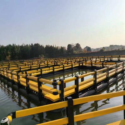 China Small HDPE Fish Cage For Harbor, Low‑Cost Marine Fish Farming Equipment for sale