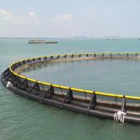China Custom Circumference HDPE Circular Deep‑Sea Cage, Industrial Aquaculture Equipment for sale