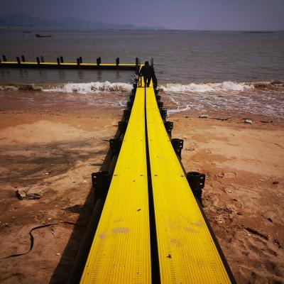 China Integrated Platform of Floating Walkway and HDPE Fish Culture Cage for sale