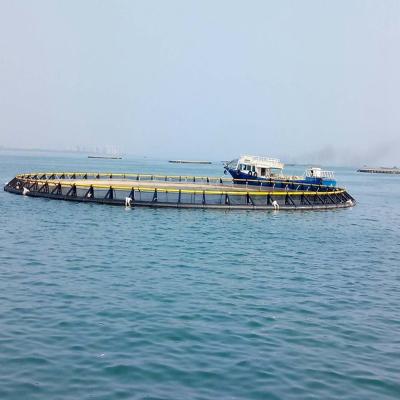 China Large‑Volume Deep‑Water HDPE Fish Cage, Ample Space For Fish & Shrimp Movement for sale