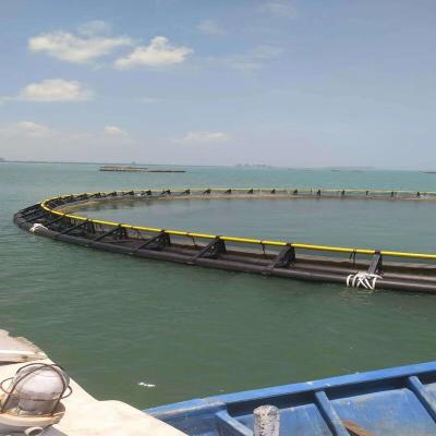 China High‑Stability Circular HDPE Deep‑Sea Fish Cage, Resist Tipping And Tilting for sale