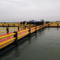 China Sightseeing & Aquaculture Integrated HDPE Floating Fish Cage, Combine Marine Tourism And Fish Farming for sale