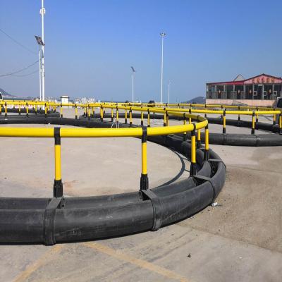 China HDPE Circular Deep Water Fish Cage, Anti-Typhoon Floating Aquaculture Cage for Offshore Farming for sale