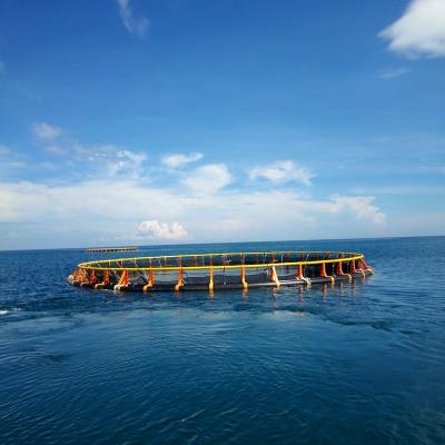 China High‑Strength Deep Water Aquaculture Fish Cage Anti‑UV PE Floating Cage for sale