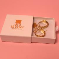 China Jewelry Shipping Cardboard Packaging Boxes For Luxury Engagement Bracelet Necklace Small Size for sale