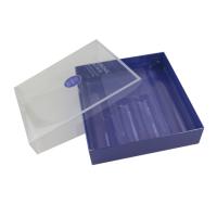 China Custom Perfume Gift Box Printing With Transparent Clear Lid for sale