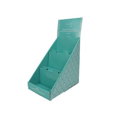China Custom POP Cardboard Counter Display Boxes Small For Promotion Advertisement for sale