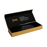 China Black Magnetic Gift Box Foldable Flap Wig Gift Box  With Lids for sale