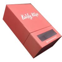 China Red Magnetic Gift Boxes Unique Custom Cosmetic Jewelry Chocolate Box for sale