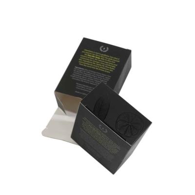 China Cardboard Reverse Folding Paperboard Boxes Foldable Printed Solid Reverse Tuck End Box for sale