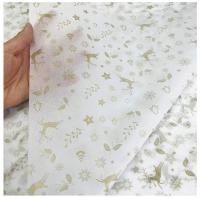 China Recyclable Golden Silver Wedding Wrapping Paper Sheet for sale