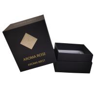 China Matte Cosmetic Packaging Box With Handle And Plastic Material for sale