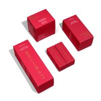 China Eye-Catching Cosmetic Packaging Box with Unique Foil Stamping Embossing and Lamination Design for sale