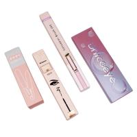 China Personalized Makeup Paper Boxes Desigh Mascara Packaging Box For Retail Wholesale Small Package for sale