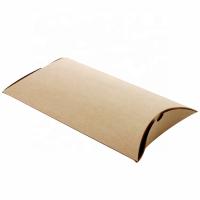 China Custom Logo Cardboard Pillow Boxes Wholesale Luxury Custom Wig Packaging Luxury Hair Extension Boxes for sale