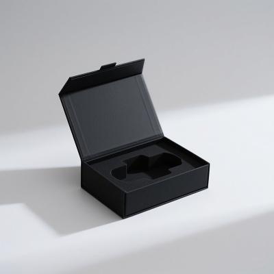 China Wholesale Custom Logo EVA Foam Insert Rigid Cardboard Magnetic Gift Packaging Box with Recycled Materials for sale