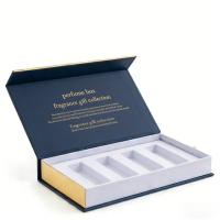 China Custom Perfume Packaging Box with Magnetic Closure and Gold Foil Stamping for Luxury Gift Sets for sale