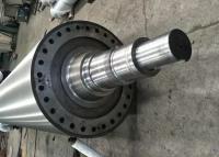 China Rubber Or PU Covered Q345B Steel Felt Wire Leading Roller For Paper Machine for sale