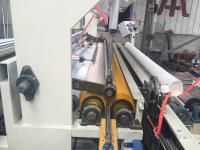 China Semi Automatic Toilet Paper Rewinding Embossing And Perforating Machine 1200mm - 2200mm for sale