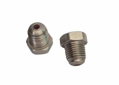 China Paper Cutting Edge Water Needle Ruby Nozzle Water Jet Wear Resistance Flushing for sale