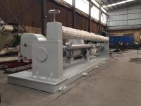 China 1880mm Bottom Feeding Fluting Paper Rolls Rewinding Machine Paper Products Making Machine for sale