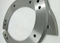 China Paper Cutter Replacement Blade , Arc 9CrSi Paper Board Machine Dividing Knife for sale