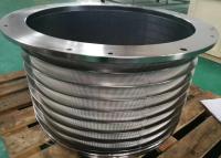 China 316L S.S Pressure Screen Basket Before Headbox 0.3mm Slot Size  For Fluting base Paper for sale