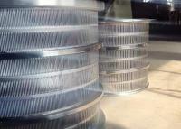 China Slot Type 304 Stainless Steel Rods 2m2 Pressure Screen Drum For OCC Pulp for sale