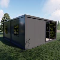 China Luxury House Prefabricated Steel Container Prefab House for sale