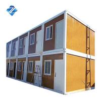 China Luxury Modern Two Storey Container House Prefabricated Homes for sale