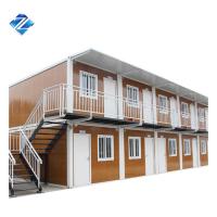 China Luxury Modern Two Storey Container House Prefabricated Homes for sale