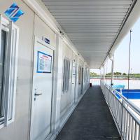 China 20 Ft Flat Pack Containers Houses For Office Living for sale