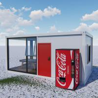China Steel Structure Prefab Container House Fire Wind Seismic Resistance Modular Expandable Homes for sale