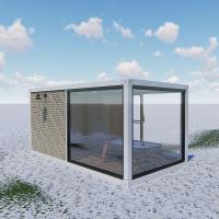 China Steel Structure Prefab Container House Fire Wind Seismic Resistance Modular Expandable Homes for sale