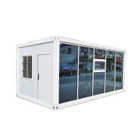 China New Designed Luxury 20/40ft 3/4/5 Bedrooms Container House Prefabricated Homes With Glass Screen Wall for sale